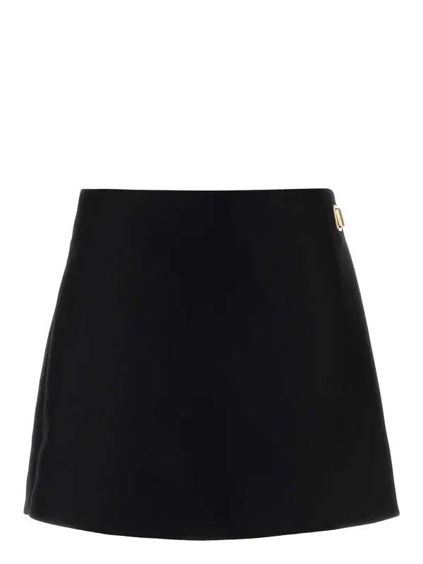 Balenciaga Wool Blend Pant-skirt - Black