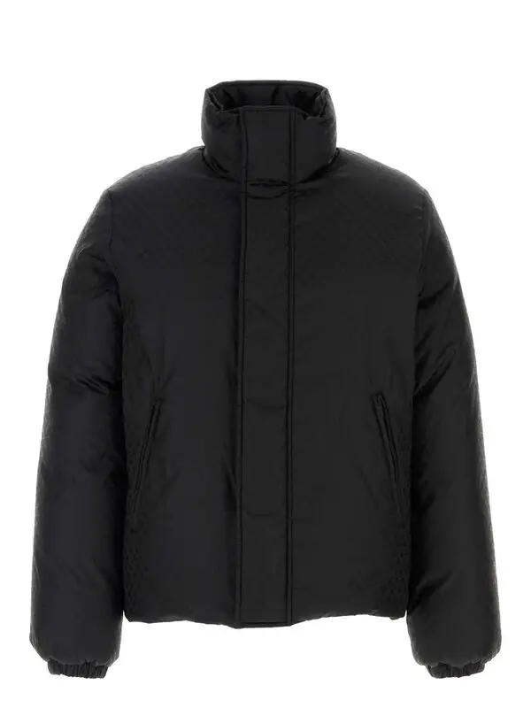 Alexander McQueen Nylon Down Jacket - Black