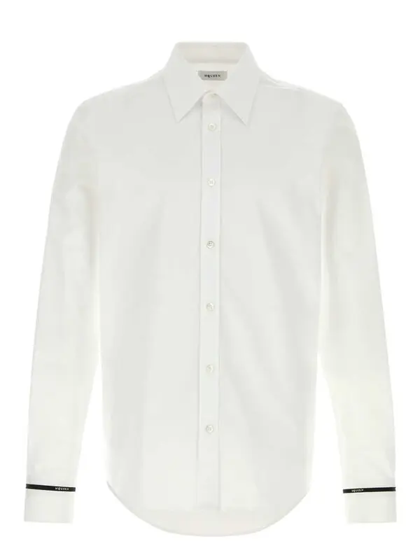 Alexander McQueen Poplin Shirt - White