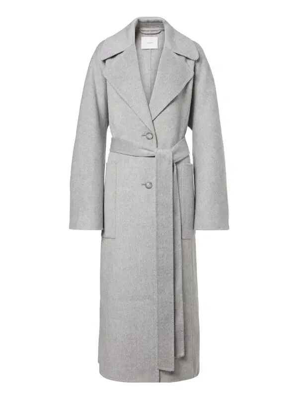 JOSEPH Spencer Wool And Cashmere Coat - Grey