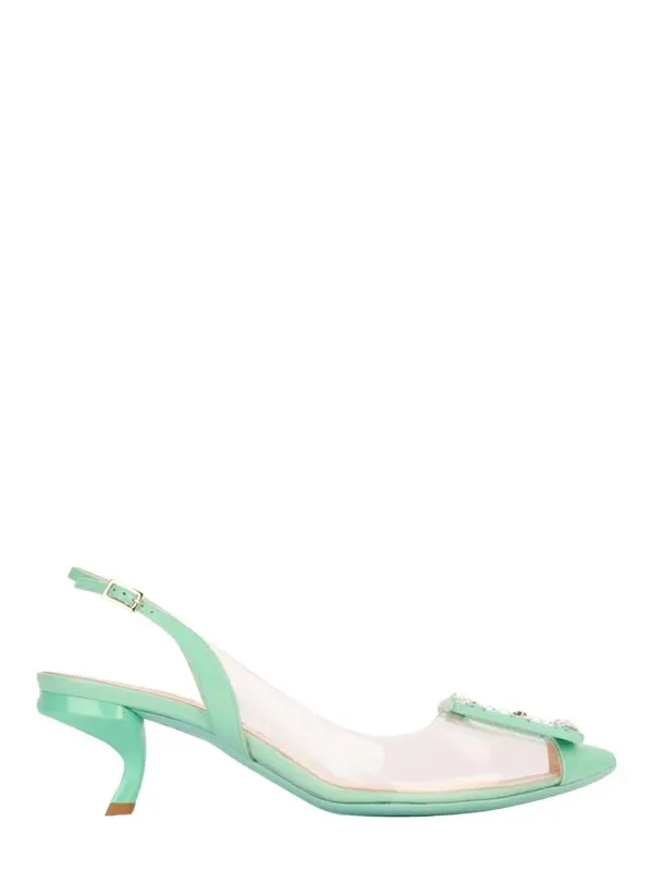 ROGER VIVIER Leather Sandali - Multicolor