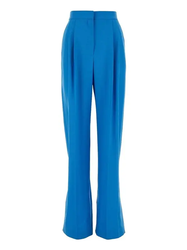 Alexander McQueen Wool Tailored Trousers - Multicolor