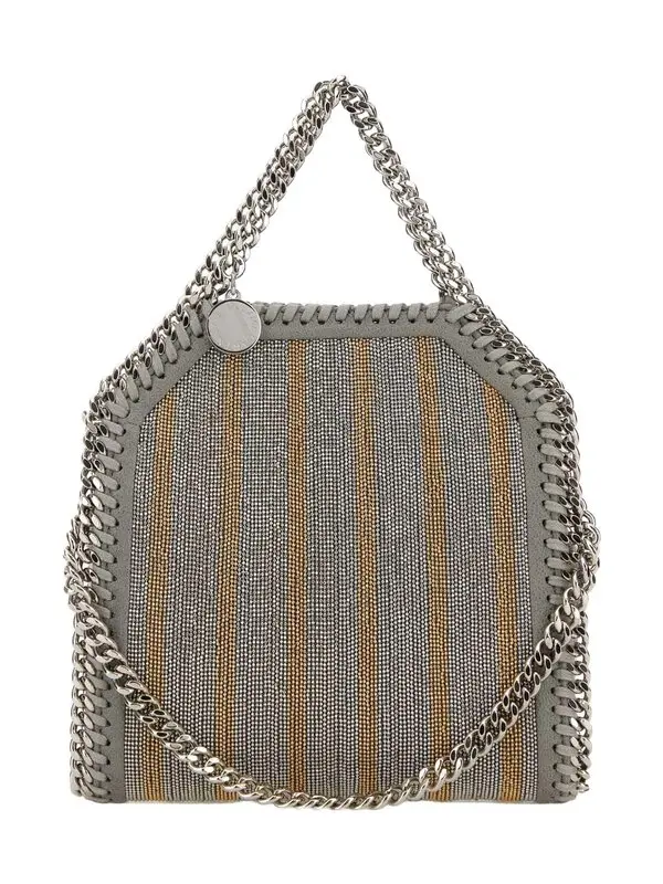 Stella McCartney Embellished Fabric Tiny Falabella Handbag - Multicolor