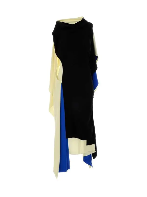Loewe Stretch Viscose Dress - Multicolor