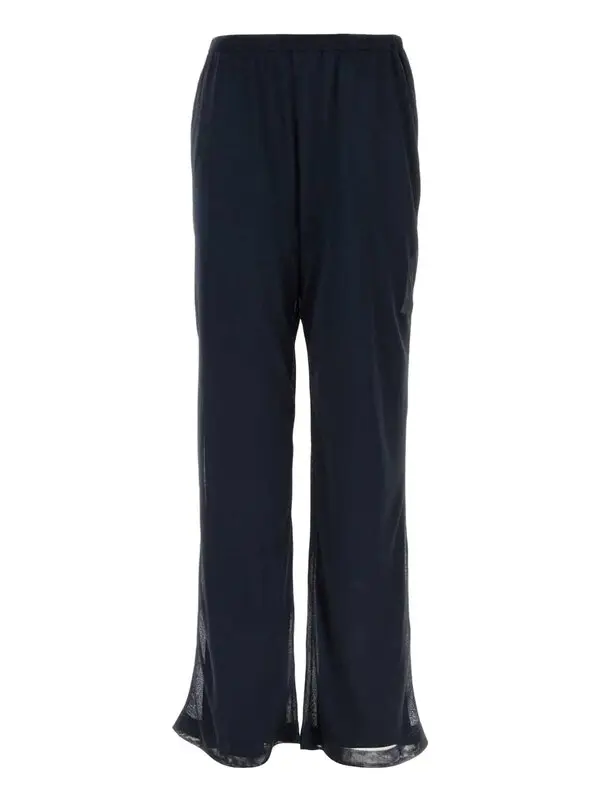 FERRAGAMO Polyester Pant - Blue