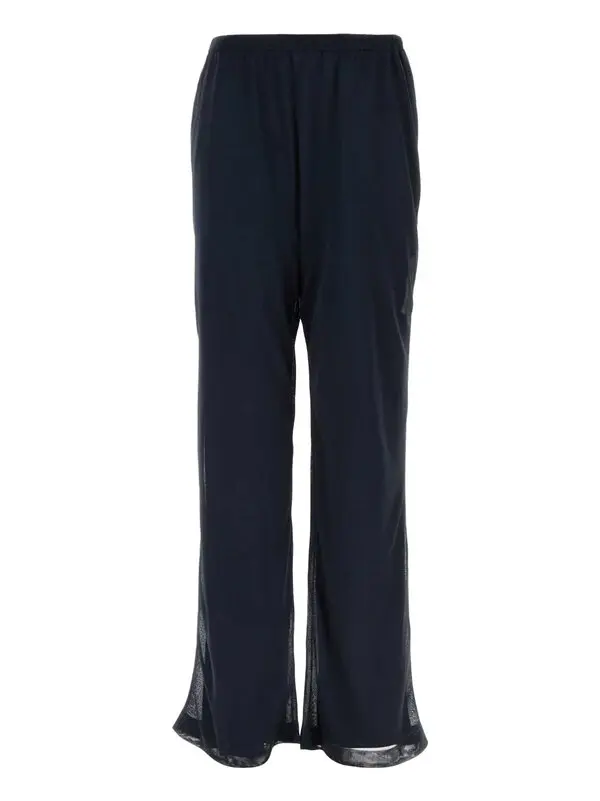 FERRAGAMO Polyester Pants - Blue