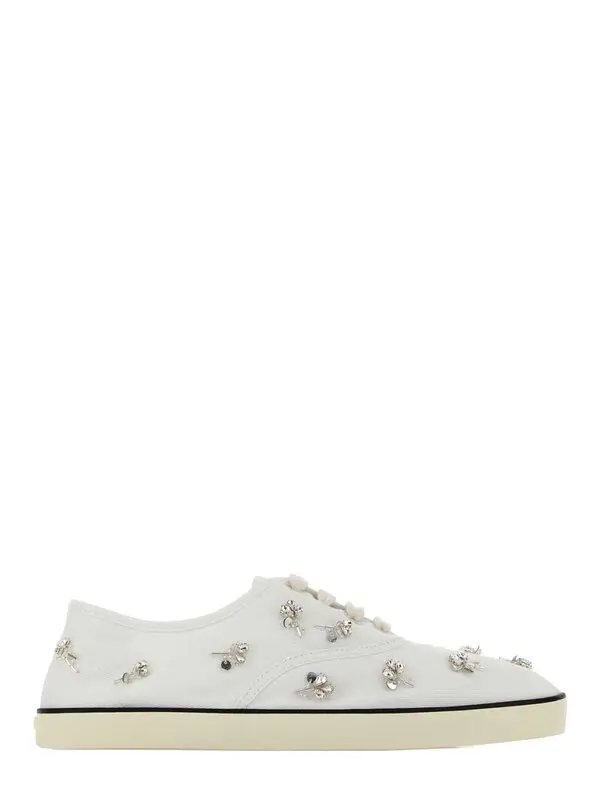 Miu Miu Drill Sneakers - White