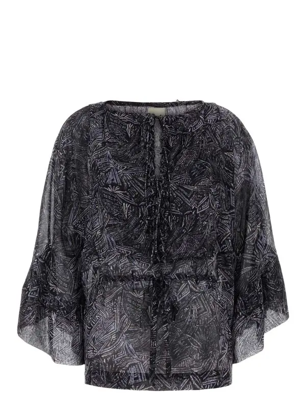Isabel Marant Étoile Printed Silk Tekia Blouse - Multicolor