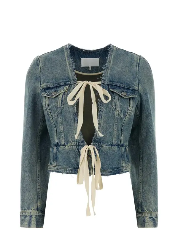 MAISON MARGIELA Denim Jacket - Blue