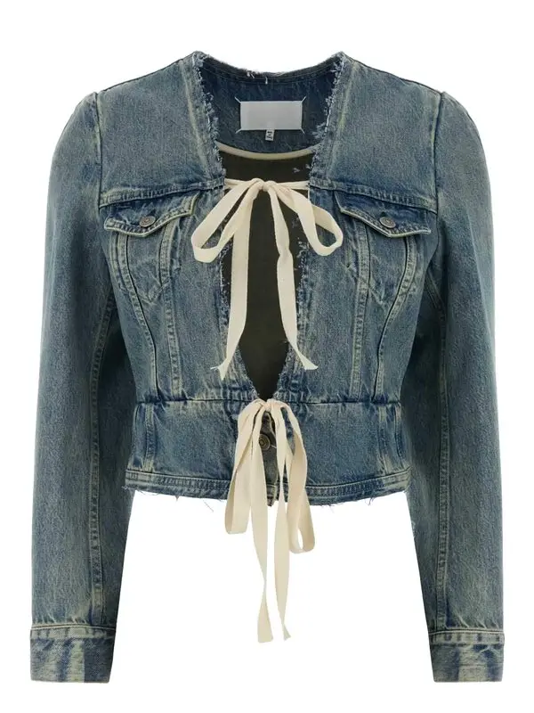 MAISON MARGIELA Denim Jacket - Blue