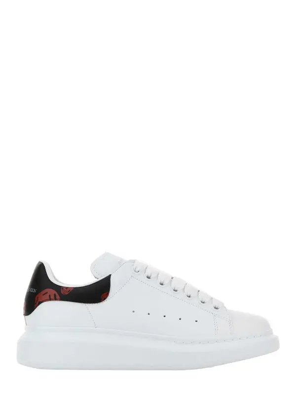 Alexander McQueen Leather Sneakers - White