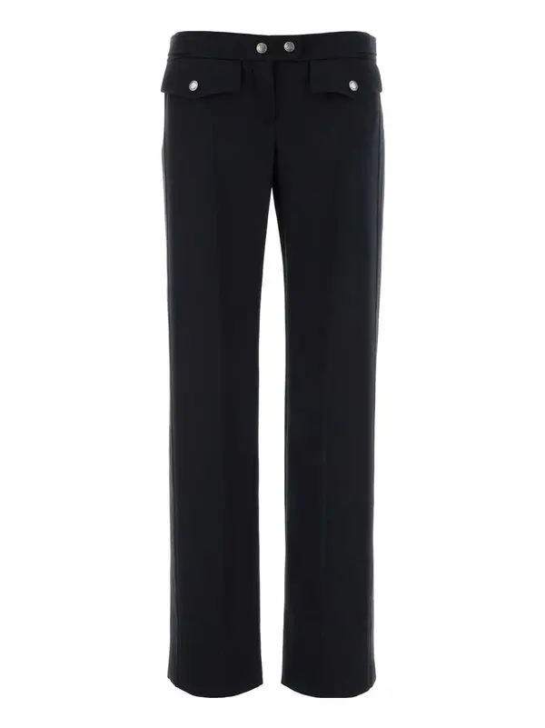 Alexander McQueen Wool Pant - Blue
