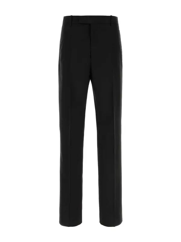 JIL SANDER Wool Pant - Black