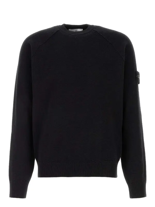 Stone Island Cotton Sweater - Blue