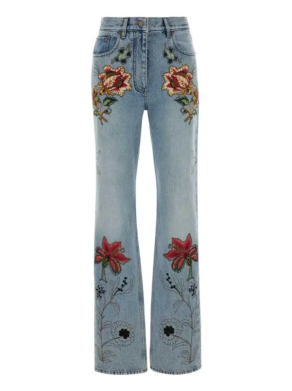 Valentino Garavani Denim Jeans - Blue