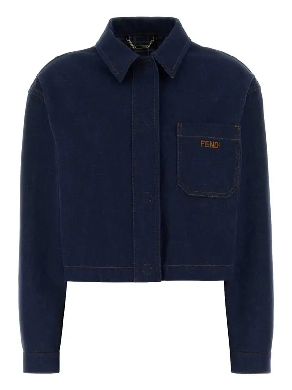 Fendi Denim Jacket - Blue