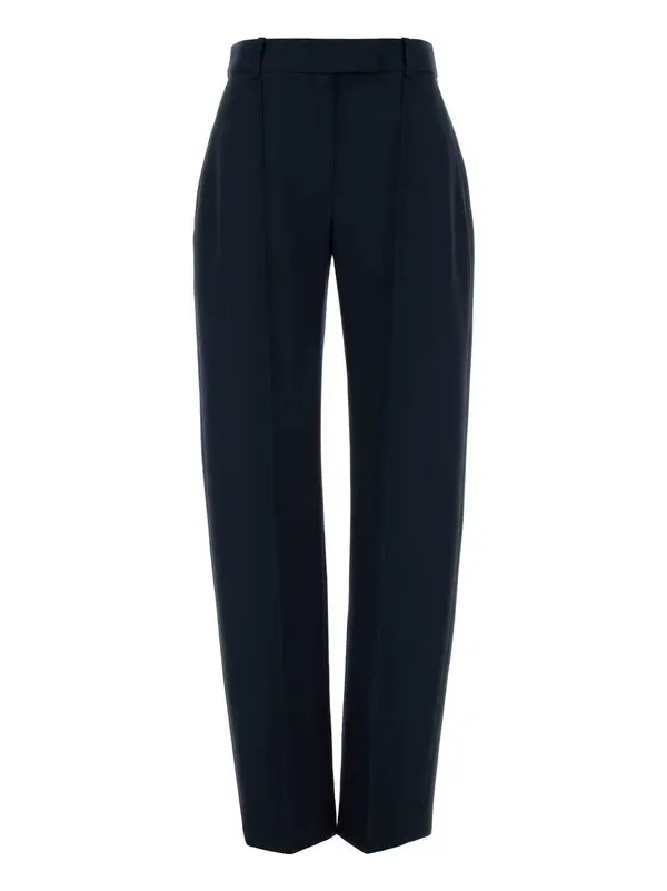 Alexander McQueen Wool Pant - Blue