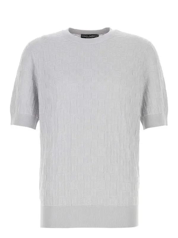 Dolce & Gabbana Silk Sweater - Gray