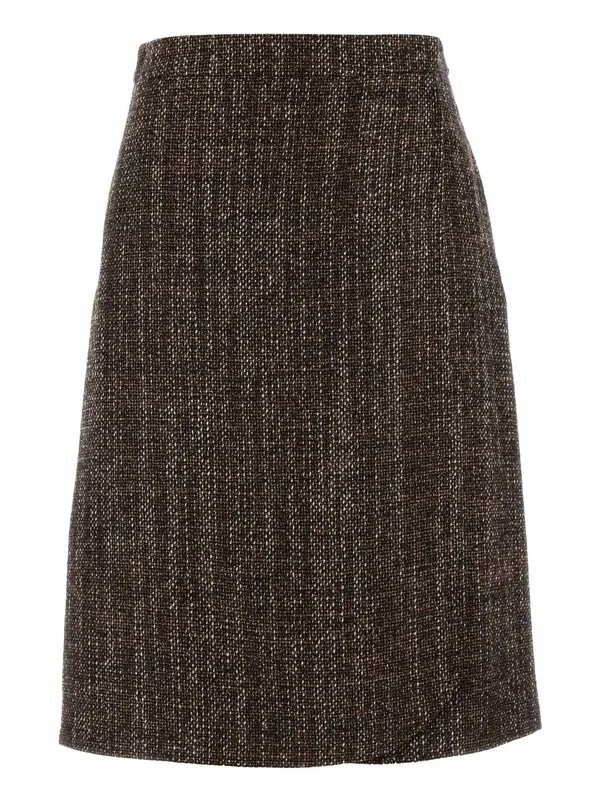 Fendi Tweed Skirt - Multicolor