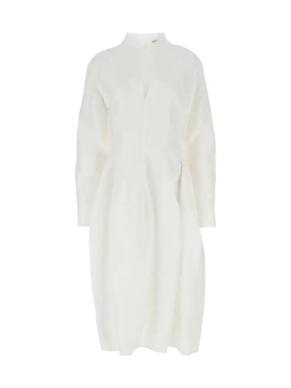 Bottega Veneta Viscose Blend Dress - White
