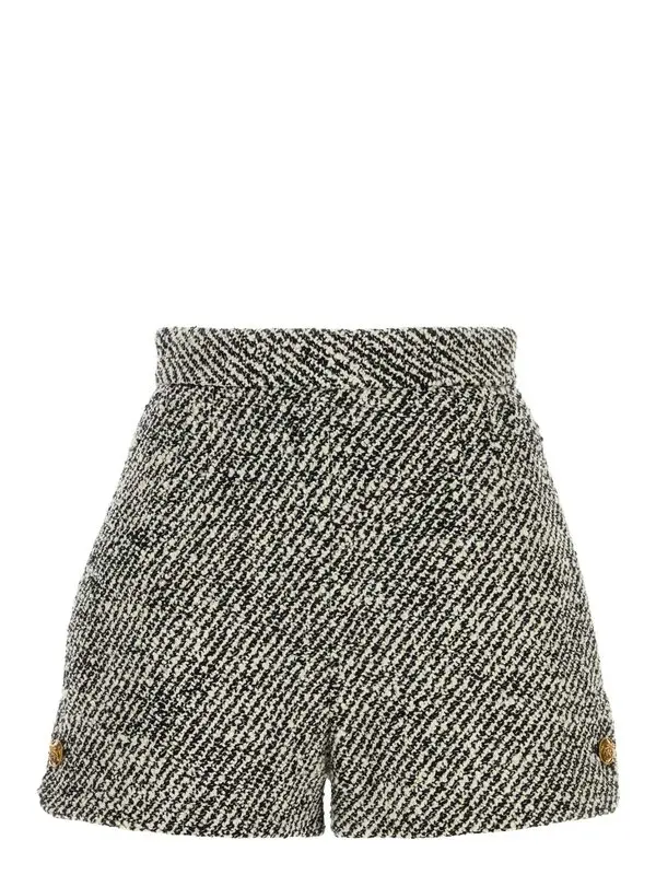 Versace Wool Bouclé Skirt - Multicolor