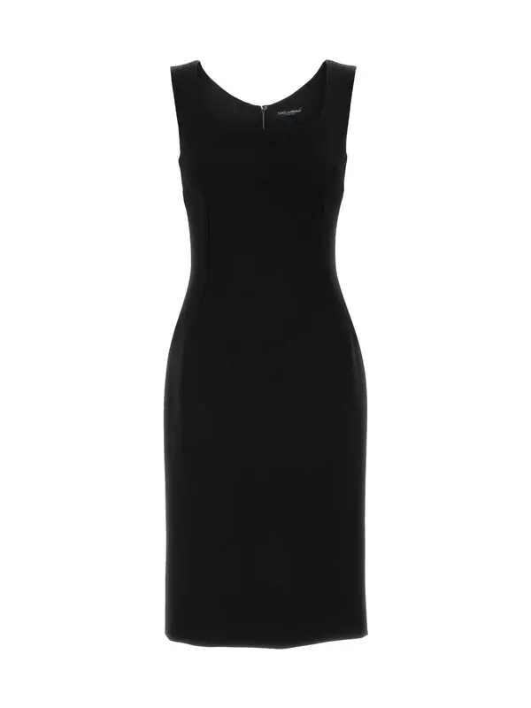 Dolce & Gabbana Wool Dress - Black
