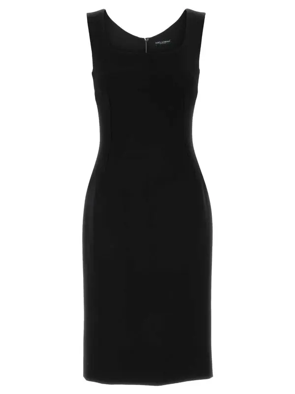Dolce & Gabbana Wool Dress - Black