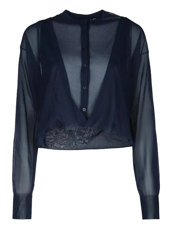 Alaïa Folded Cardigan - Multicolor