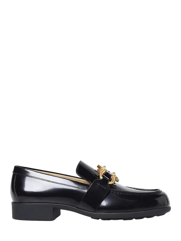 Bottega Veneta Monsieur Moccasins In Brushed Leather - Black