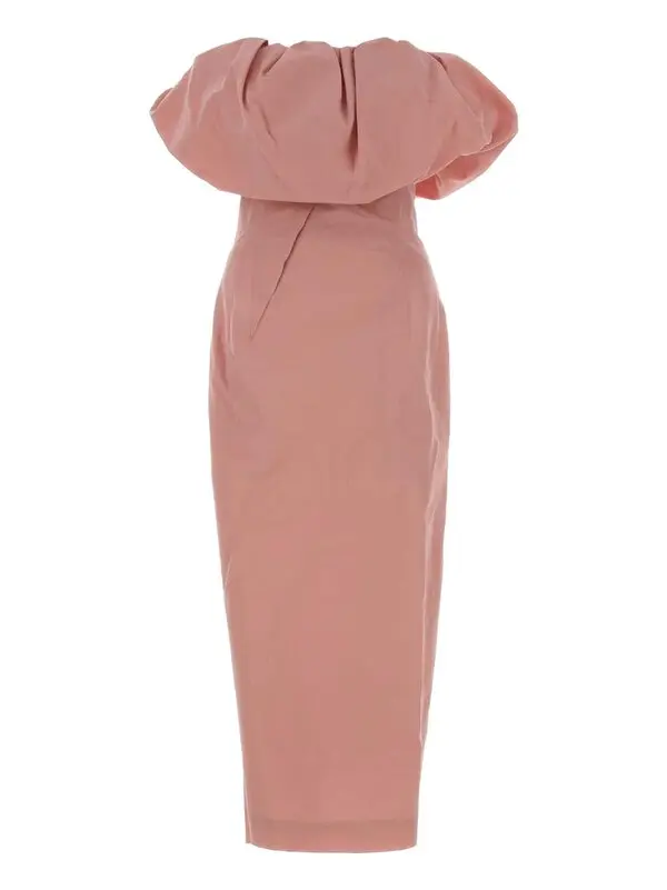 Magda Butrym Cotton Blend Dress - Pink