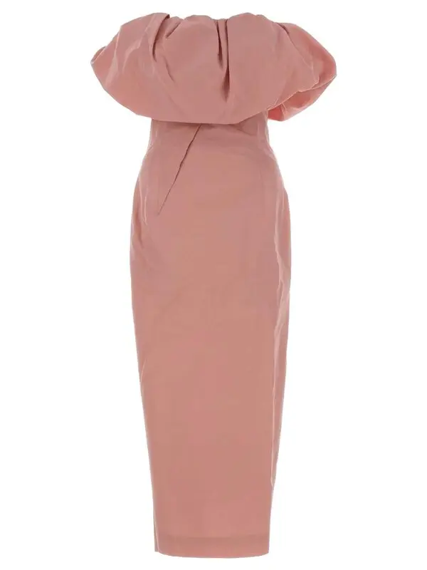 Magda Butrym Cotton Blend Dress - Pink