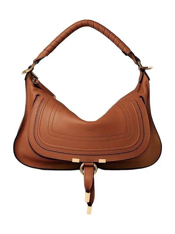 Chloé Marcie Soft Leather Shoulder Bag - Multicolor