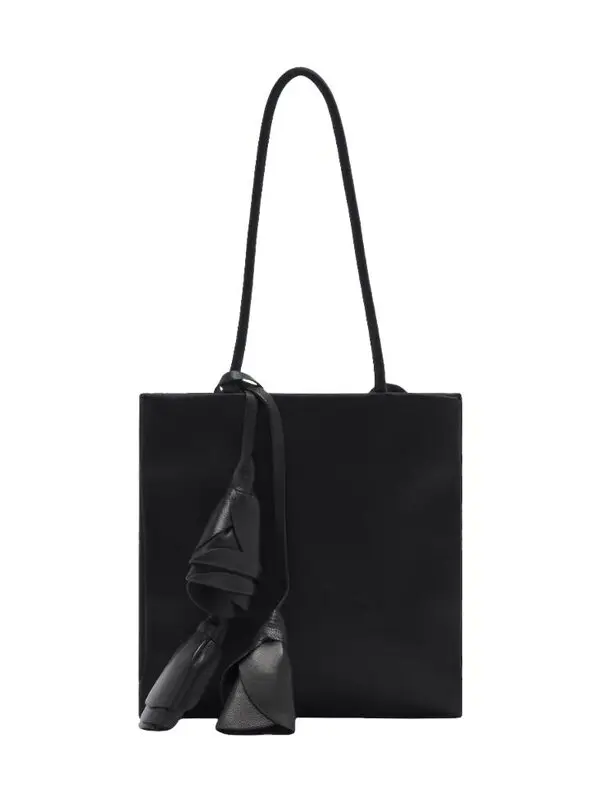 Magda Butrym Julia Small Satin Shoulder Bag - Black