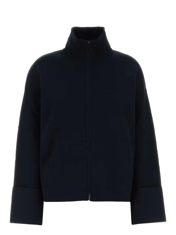Max Mara Viscose Nylon Sweatshirt - Blue
