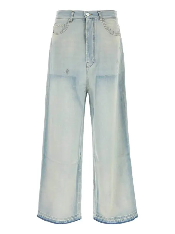 Amiri Denim Wide-leg Jeans - Blue