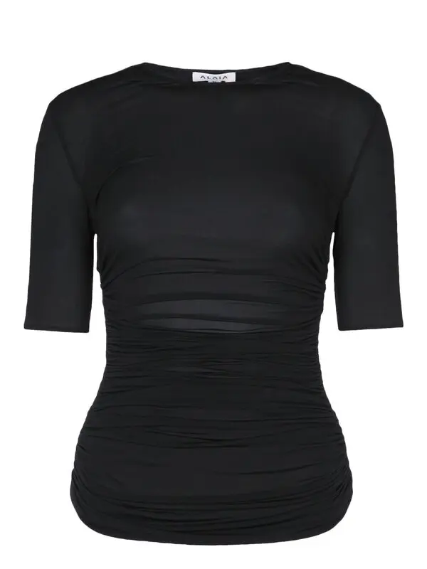 Alaïa Pleats T-shirt - Multicolor