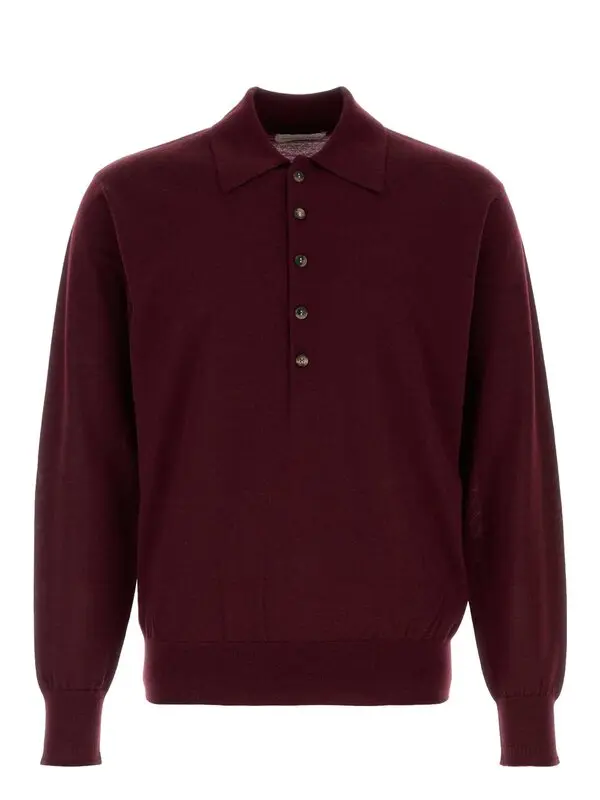Dries Van Noten Merino Wool Sweater - Purple