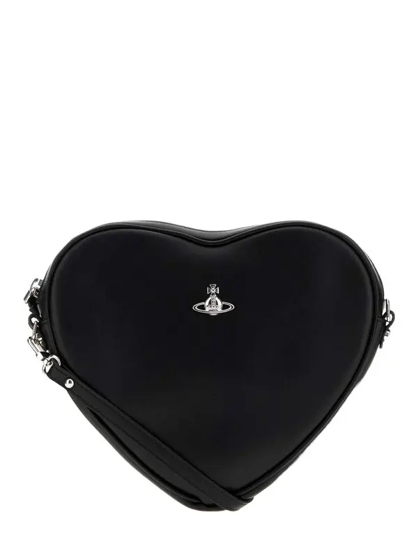 VIVIENNE WESTWOOD Alexa Synthetic Leather Cross Body Bag - Black