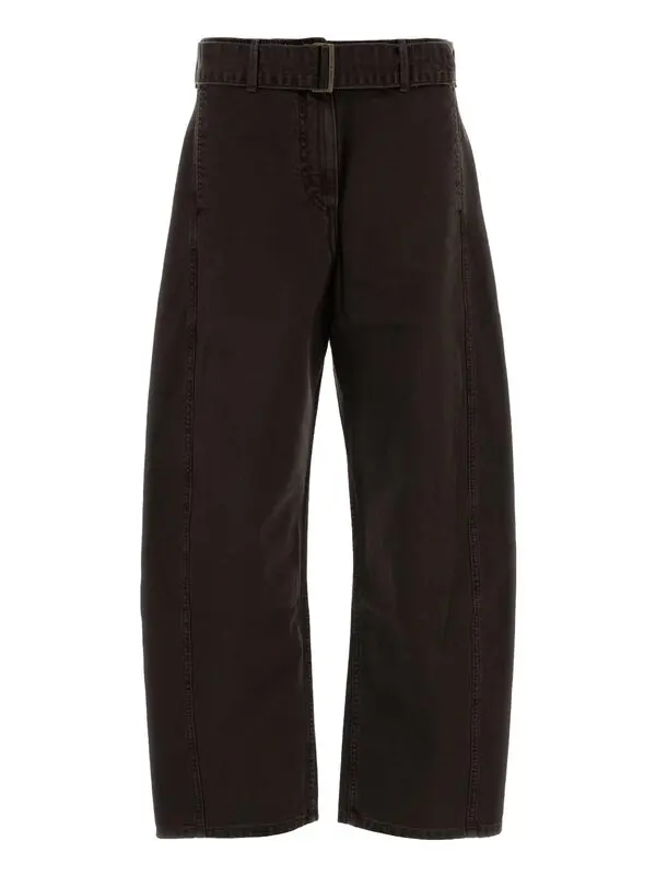 Magda Butrym Denim Jeans - Brown