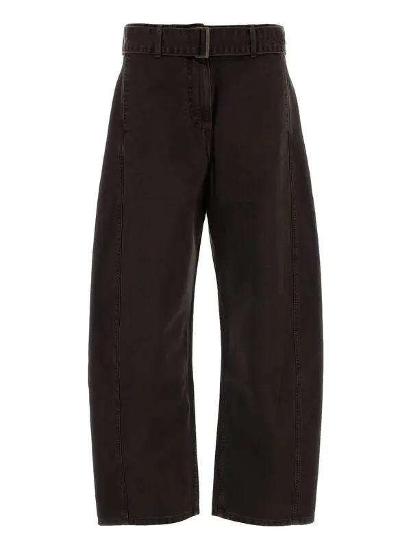 Magda Butrym Denim Jeans - Brown