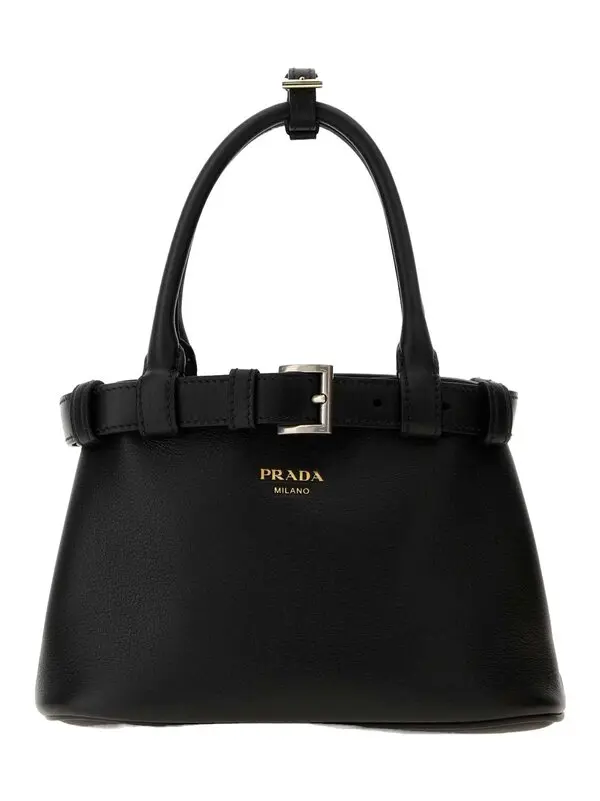 Prada Leather Handbag - Black