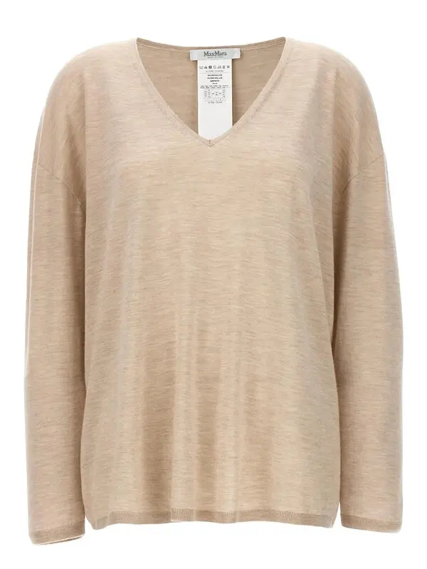 Max Mara Freccia' Sweater - Cream