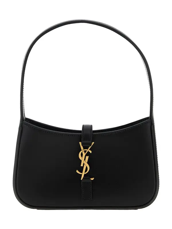 Saint Laurent Hobo Le 5 À 7' Mini Handbag - Black