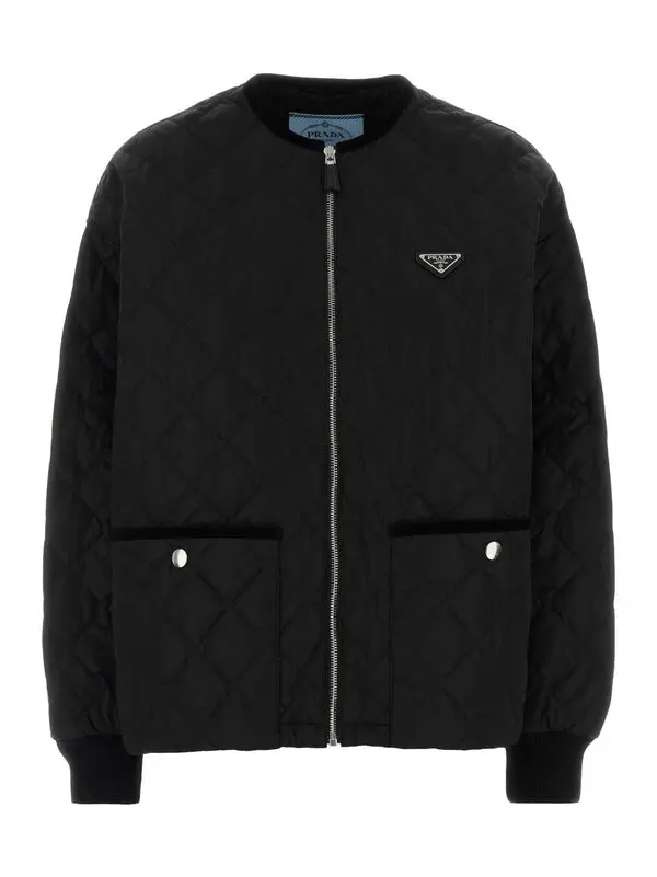 Prada Polyester Jacket - Black