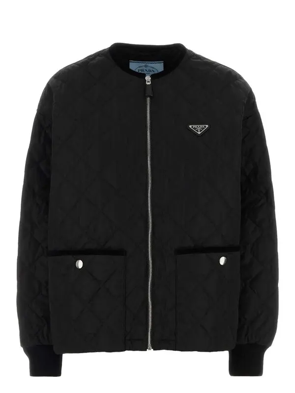 Prada Polyester Jacket - Black