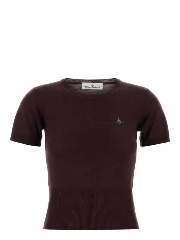 VIVIENNE WESTWOOD Wool Bea Sweater - Purple