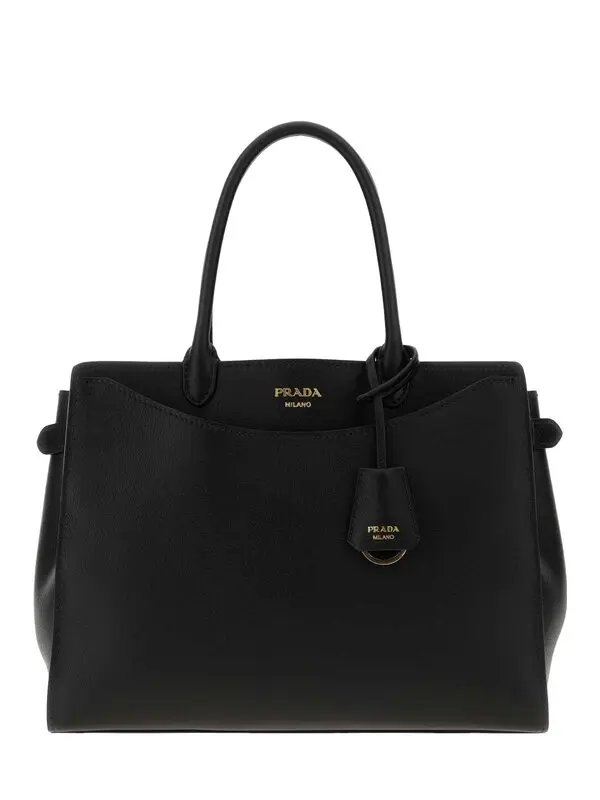 Prada Leather Handbag - Black
