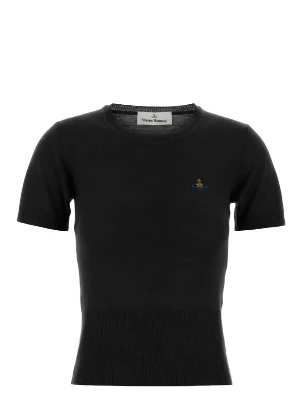 VIVIENNE WESTWOOD Wool Bea Sweater - Black
