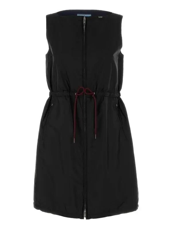 Prada Re-nylon Dress - Black