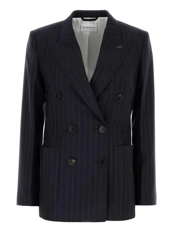 Givenchy Embroidered Wool Blazer - Multicolor
